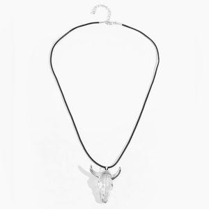 Jewelry | Crystal Bull Horned Gothic Skull Cow Heifer Longhorn Western ...